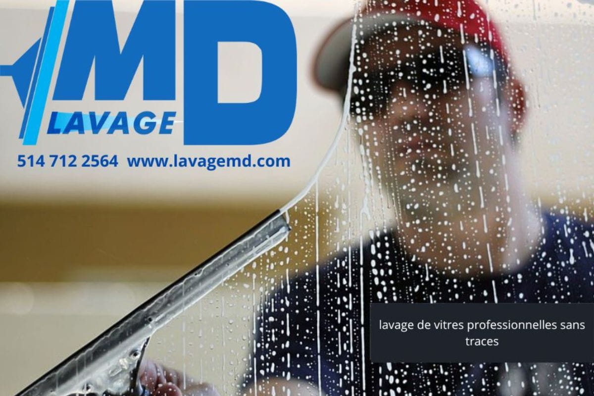 Lavage de vitre commercial | Lavage MD